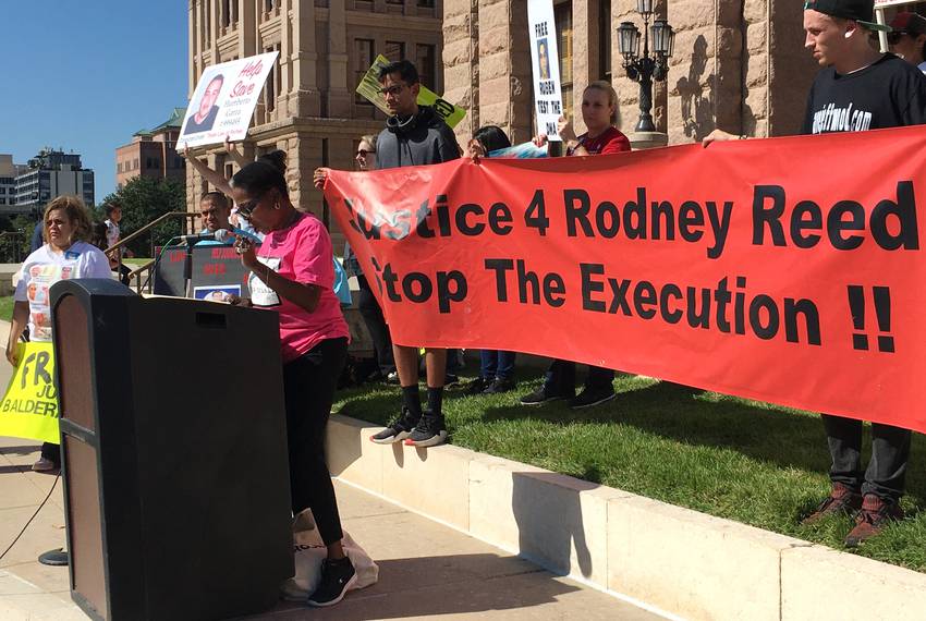 Protesters Take Fight For Rodney Reed’s Life To The Texas Governor’s M ...