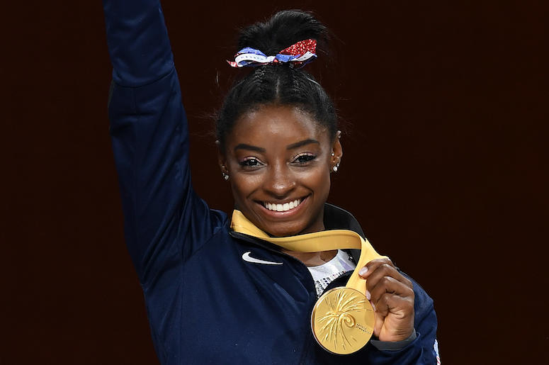 Simone Biles Becomes The Most Decorated Gymnast In World Championship ...